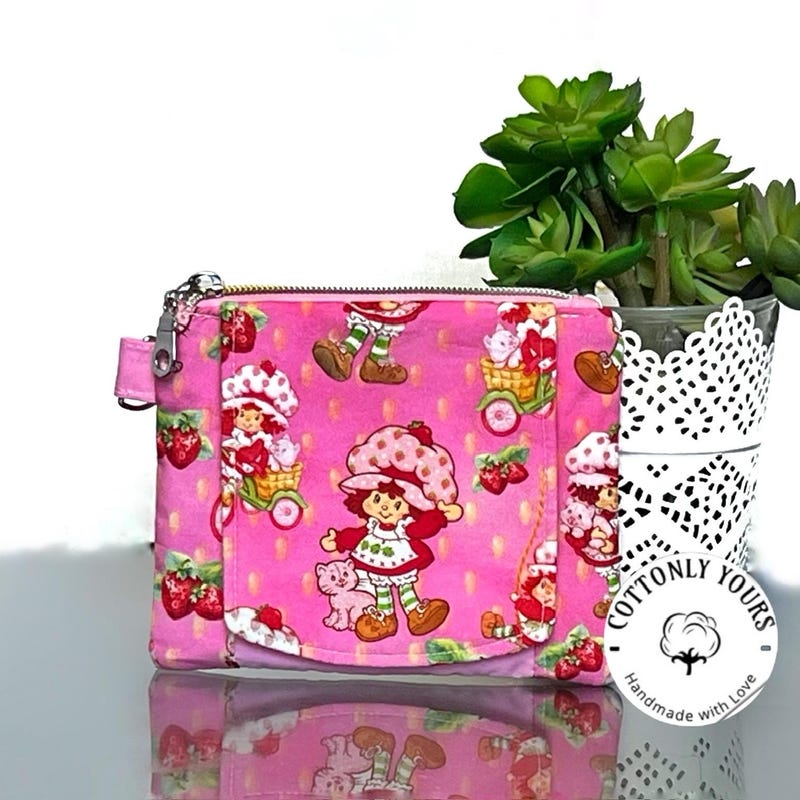 Strawberry Wallet - Etsy