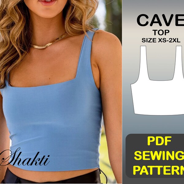 Square Neck Pattern - Etsy