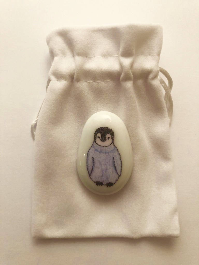 Baby Penguin Penguin Love Friendship Good Luck Keepsake | Etsy