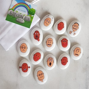 Emotion, Faces, Emotions, Regulation Tools, Stones, Emotional, Literacy ...