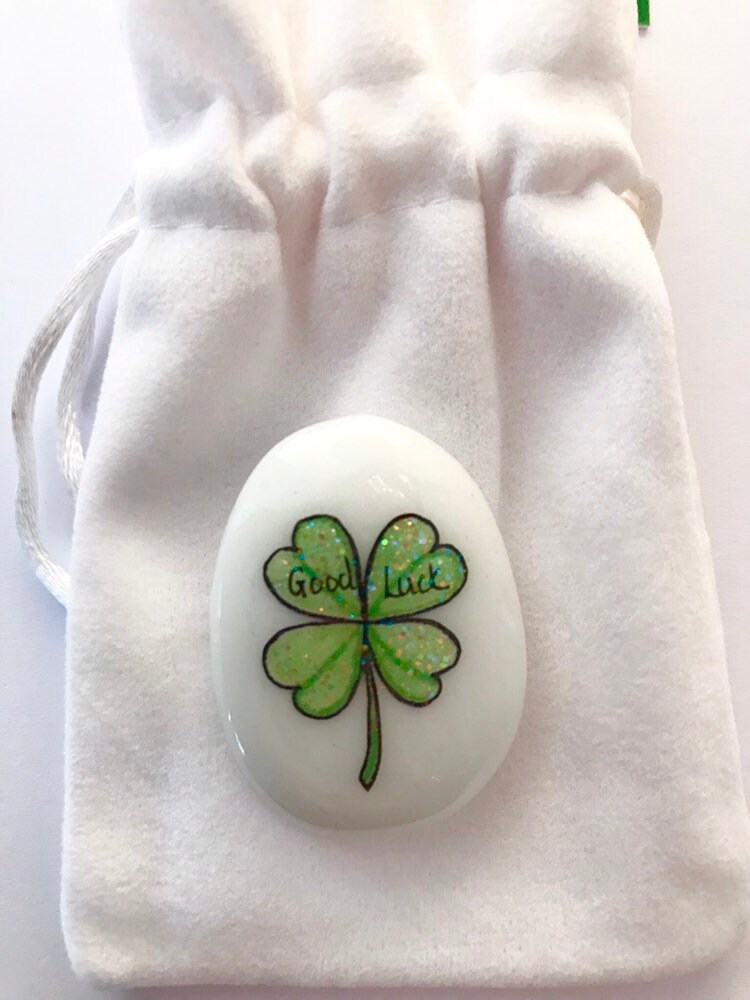 Good Luck, Clover, Keepsake, Gift, Present, Four Leaf Clover, St ...