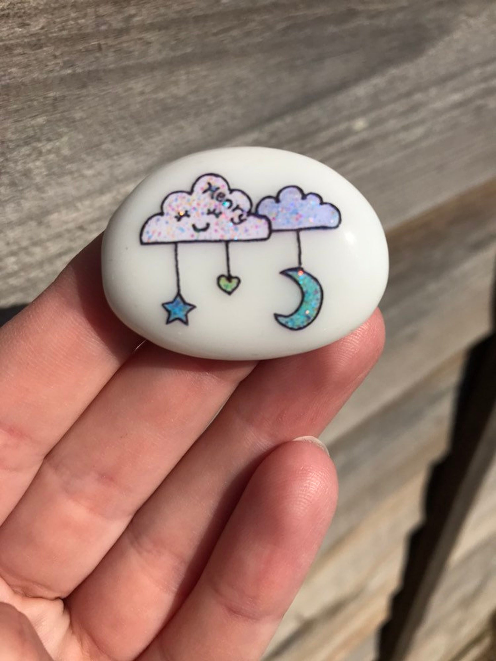 Sweet Dreams, Worry Stone, Sleep Aid, Childrens Anxiety Aid, Stress ...
