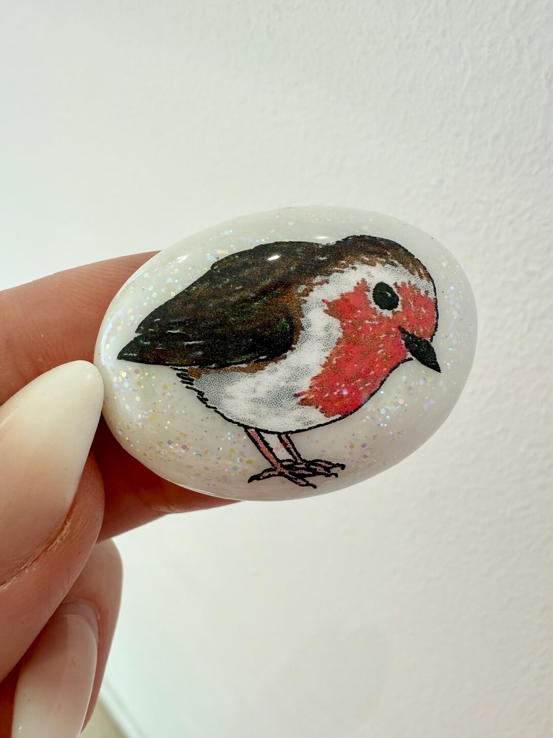 Robin, Friendship, Good Luck, Keepsake, Stone, Gift, Present, Momento ...