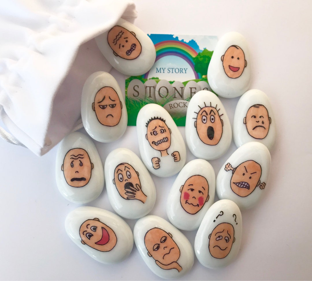 Emotion, Faces, Emotions, Regulation Tools, Stones, Emotional, Literacy ...