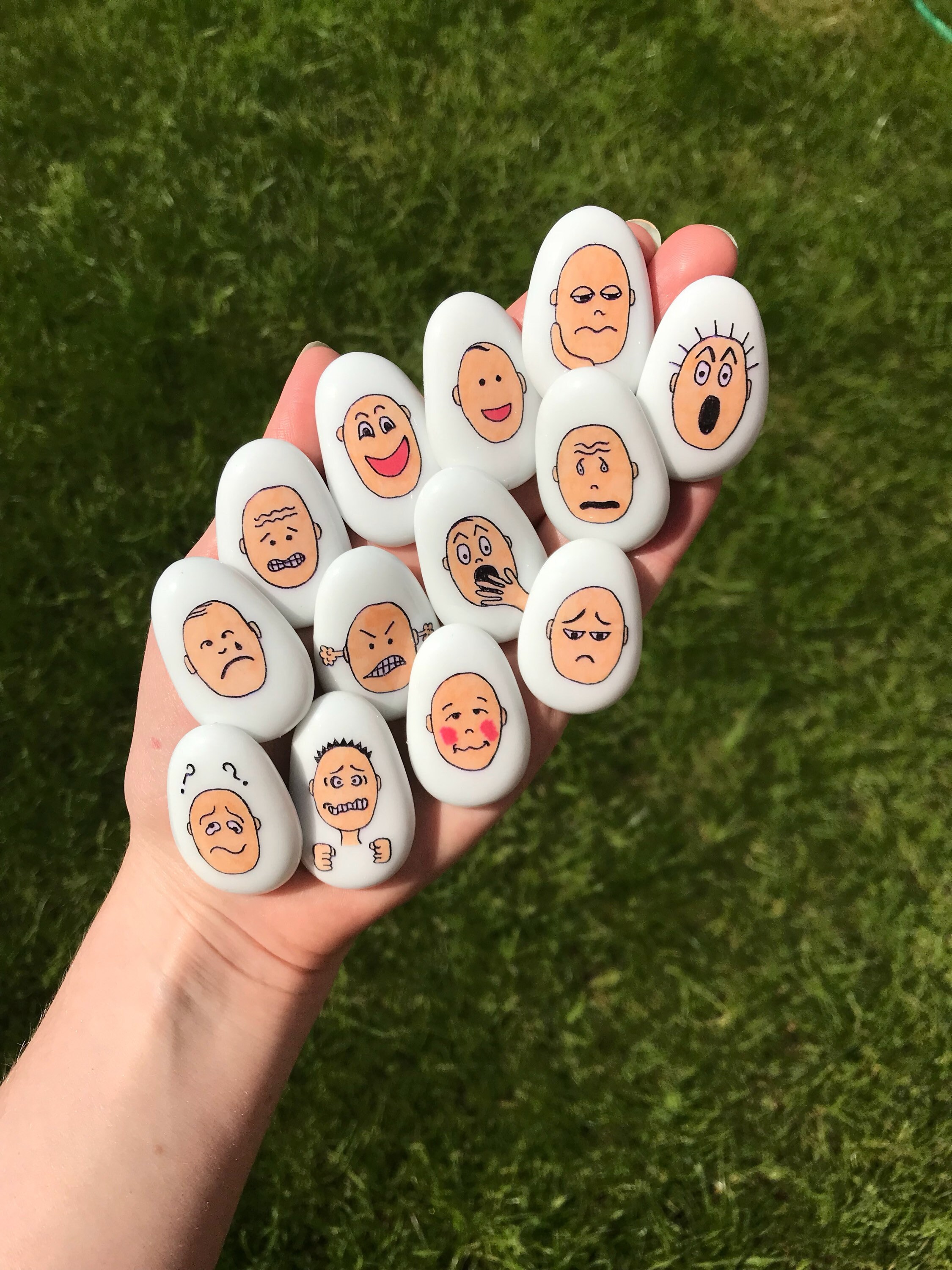 Emotion, Faces, Emotions, Regulation Tools, Stones, Emotional, Literacy ...