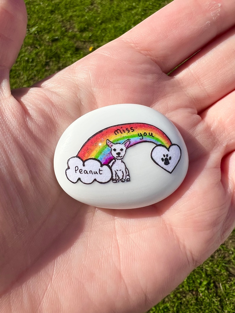 Chihuahua Rainbow Bridge Pet Loss Rainbow Rainbow Bridge - Etsy