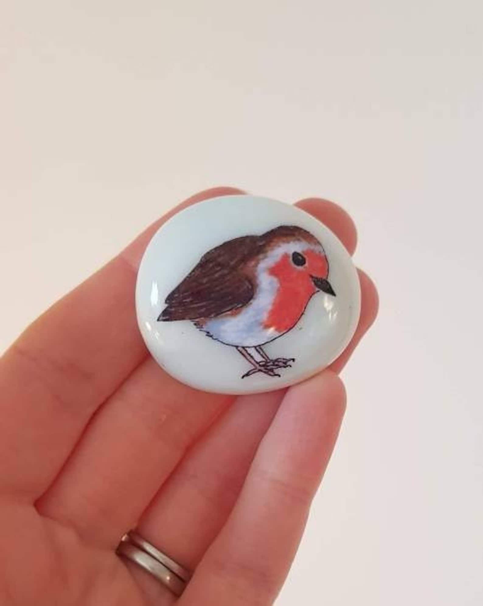Robin, Friendship, Good Luck, Keepsake, Stone, Gift, Present, Momento ...