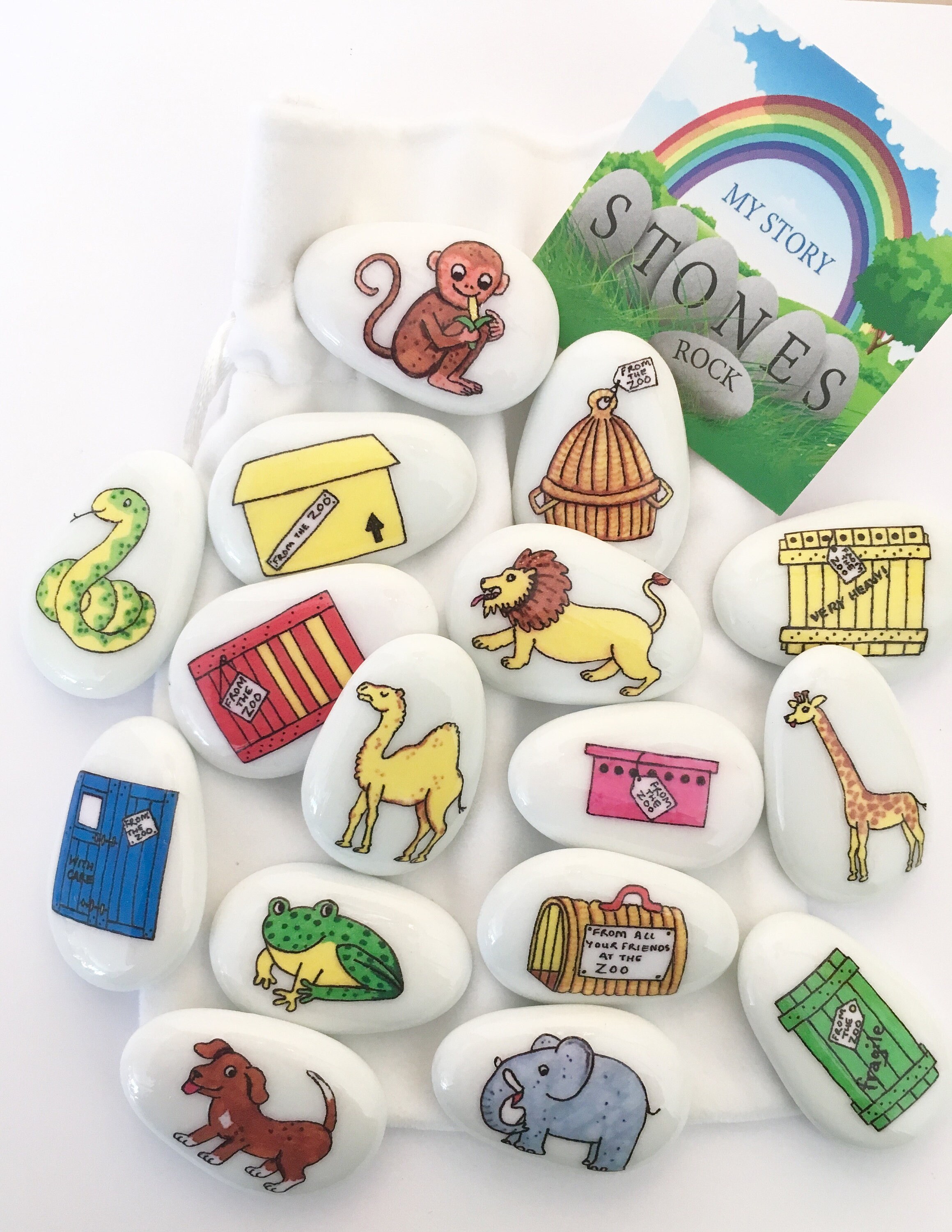 Dear Zoo, Story Stones, Zoo, Set, Story Telling, Imaginative Play ...