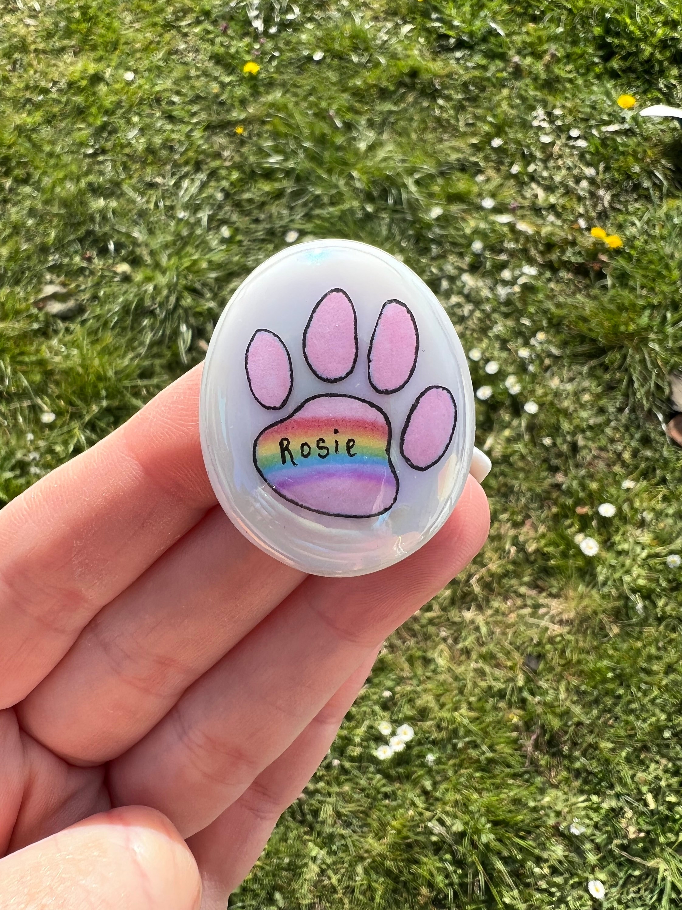 Paw, Rainbow Bridge, Pet Loss, Memorial, Rainbow, Dog, Cat, Memory ...