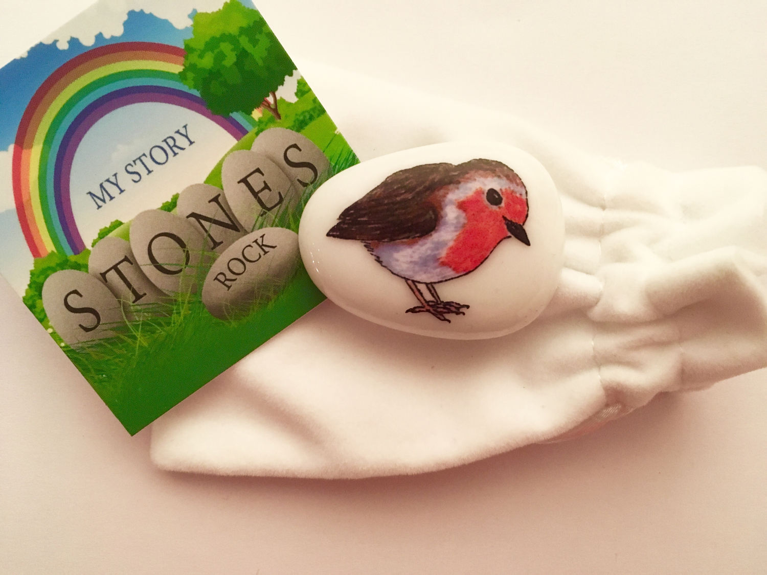 Robin, Friendship, Good Luck, Keepsake, Stone, Gift, Present, Momento ...