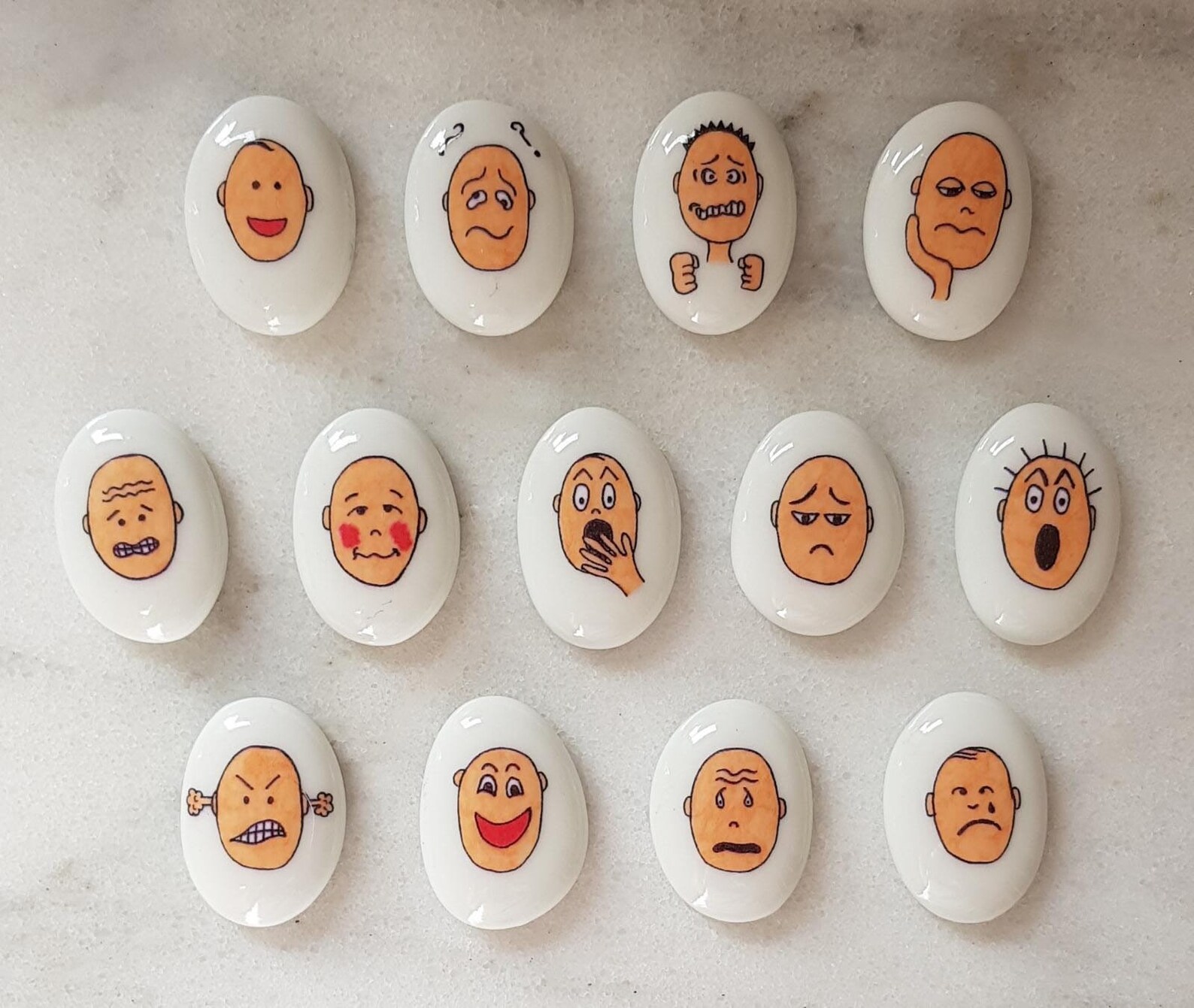 Emotion, Faces, Emotions, Regulation Tools, Stones, Emotional, Literacy ...