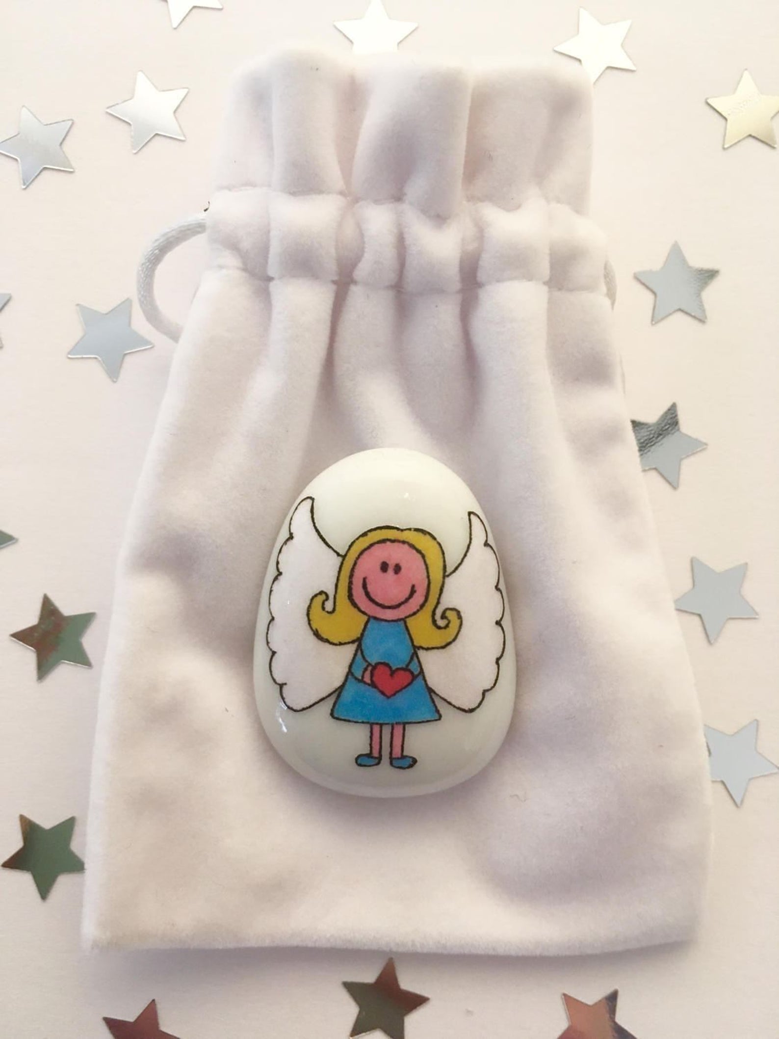 Guardian Angel Angel Keepsake Stone Gift Present | Etsy