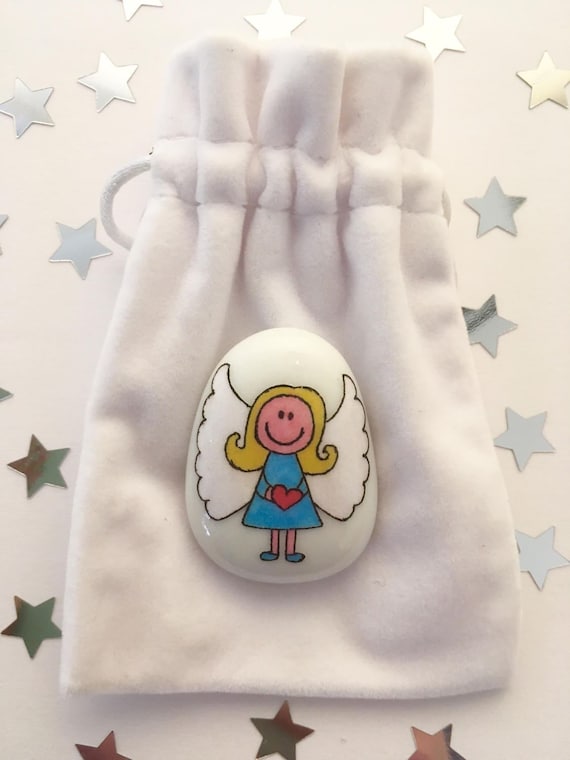 Guardian Angel Angel Keepsake Stone Gift Present | Etsy