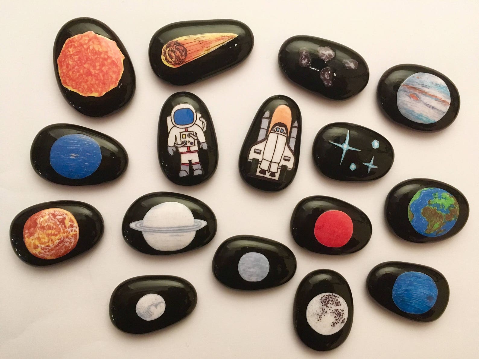 Solar System, Story Stones, Set, Story Telling, Imaginative Play ...