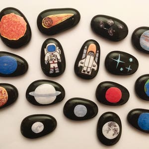 Solar System, Story Stones, Set, Story Telling, Imaginative Play ...