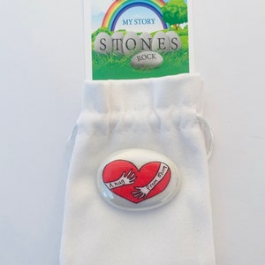 Pocket Hug, Heart, Personalised, Friendship, Hug, Keepsake, Stone, Gift ...