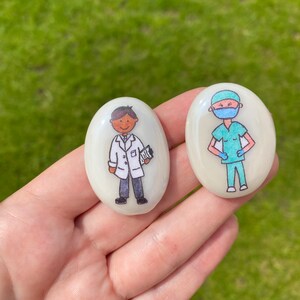 Hospital, Doctors, Medical, NHS, Routine, Rocks, Story Stones ...