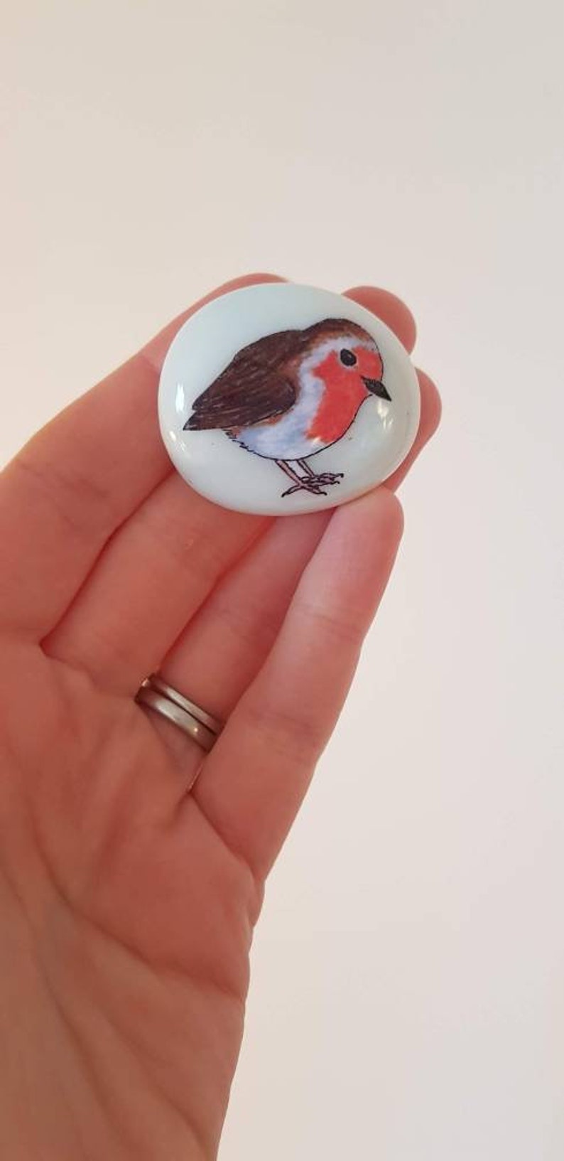 Robin Friendship Good Luck Keepsake Stone Gift Present | Etsy