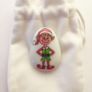 Christmas Elf, Elf, Friendship, Good Luck, Keepsake, Stone, Gift ...