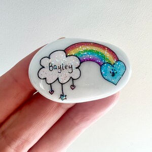 Rainbow, Rainbow Bridge, Stone, Gift, Present, Momento, Best Friends ...