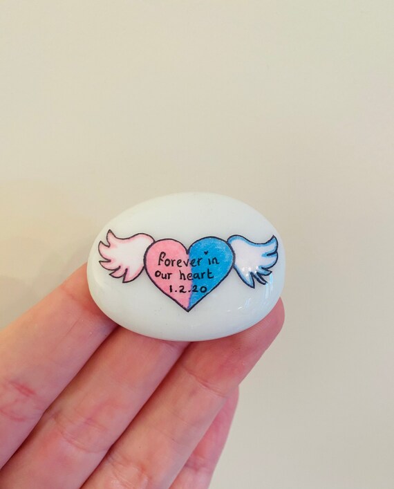 Angel Baby Sleeping Baby Rainbow Stone Gift Present - Etsy