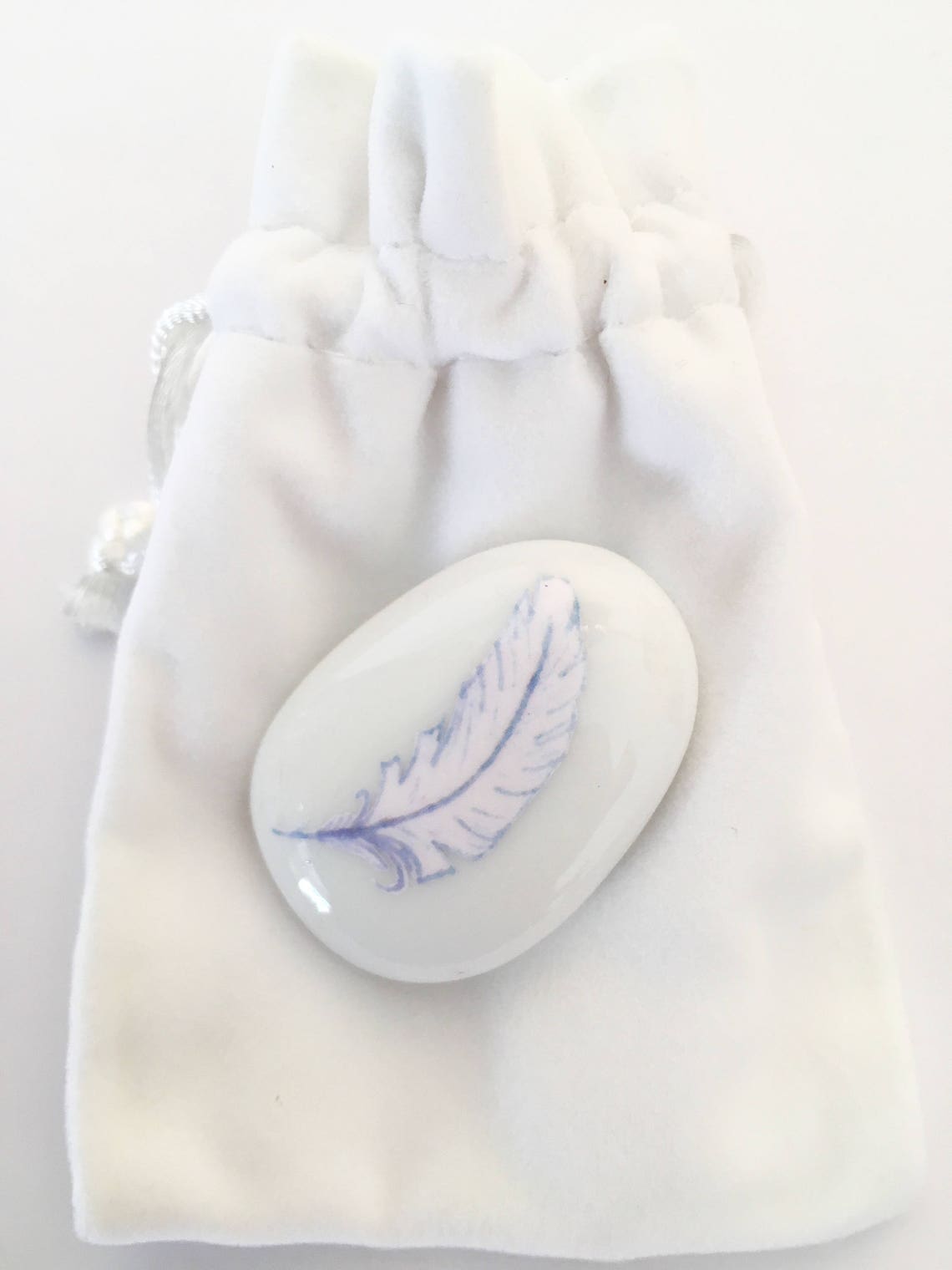 Feather Friendship Good Luck Keepsake Stone Gift - Etsy