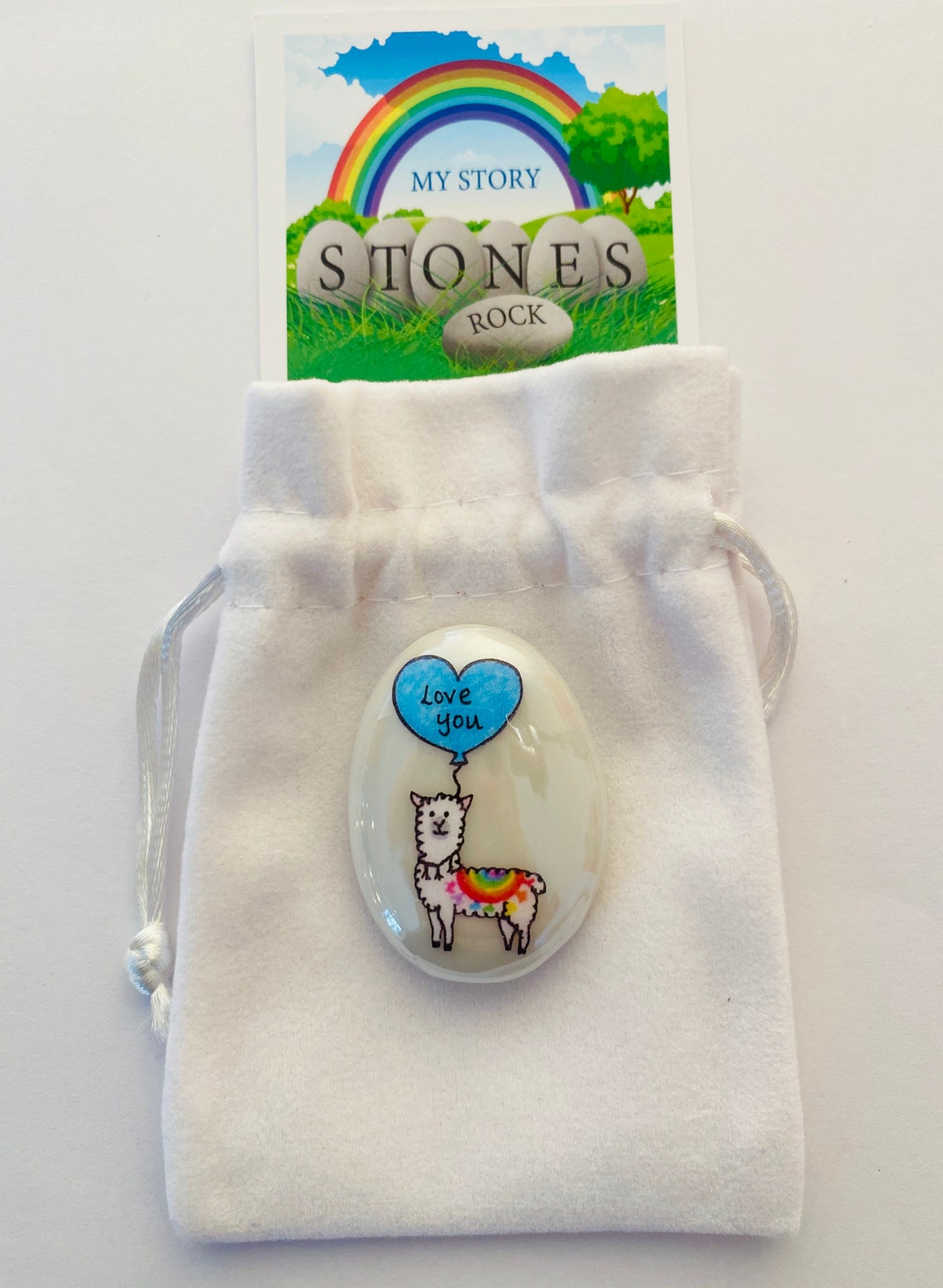 Llama, Heart, Personalised, Friendship, Good Luck, Keepsake, Alpaca ...