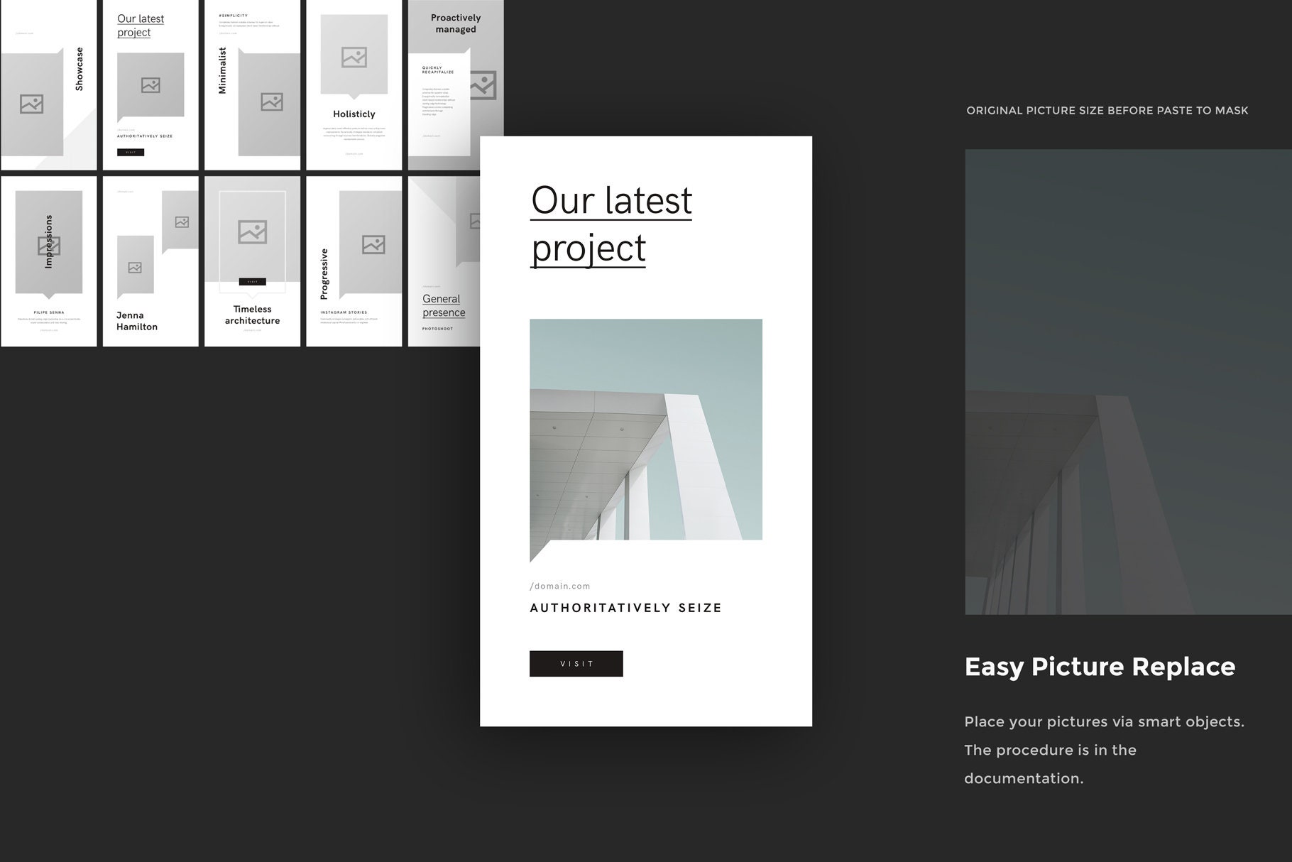 Minimal Canva Social Media Instagram Template, Modern Canva Template ...