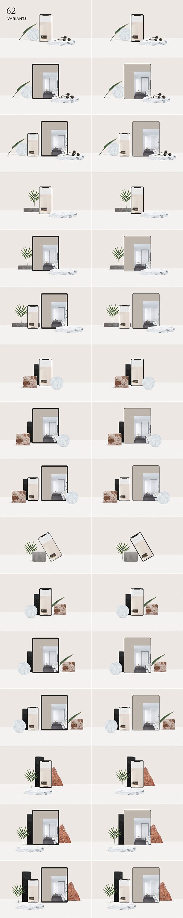 Minimal Mockup - Stylish Photoshop Template - Etsy