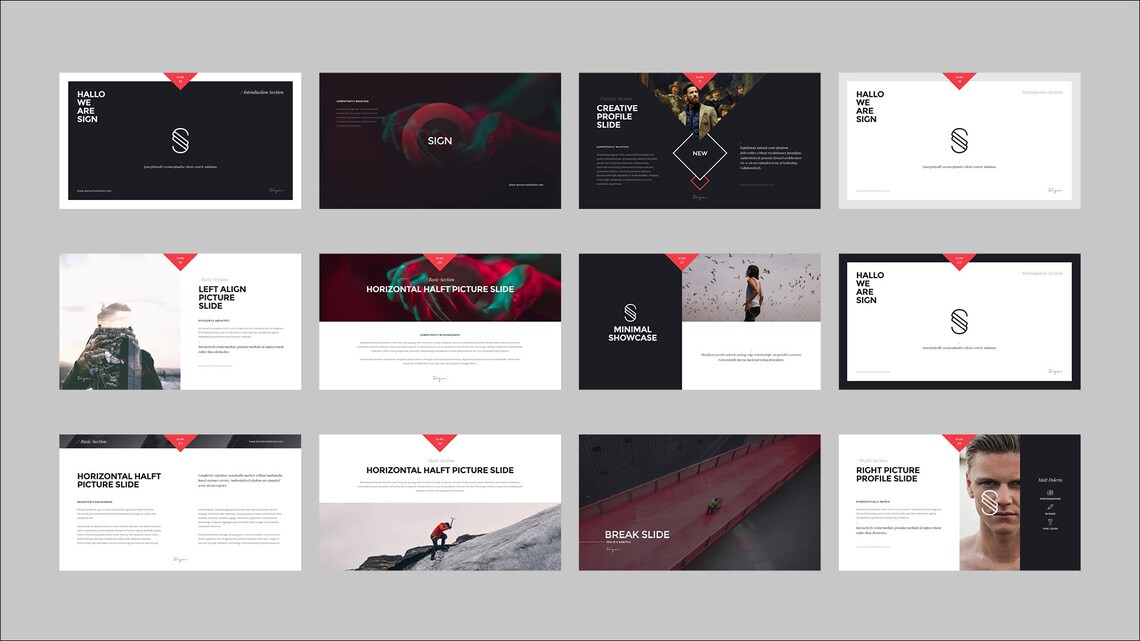 Sign Presentation Memorable Keynote Template (Instant Download) - Etsy