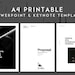 A4 Powerpoint Presentation Template Graphic Design Slideshow Slide Deck ...
