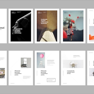 A4 Powerpoint Presentation Template Graphic Design Slideshow Slide Deck ...