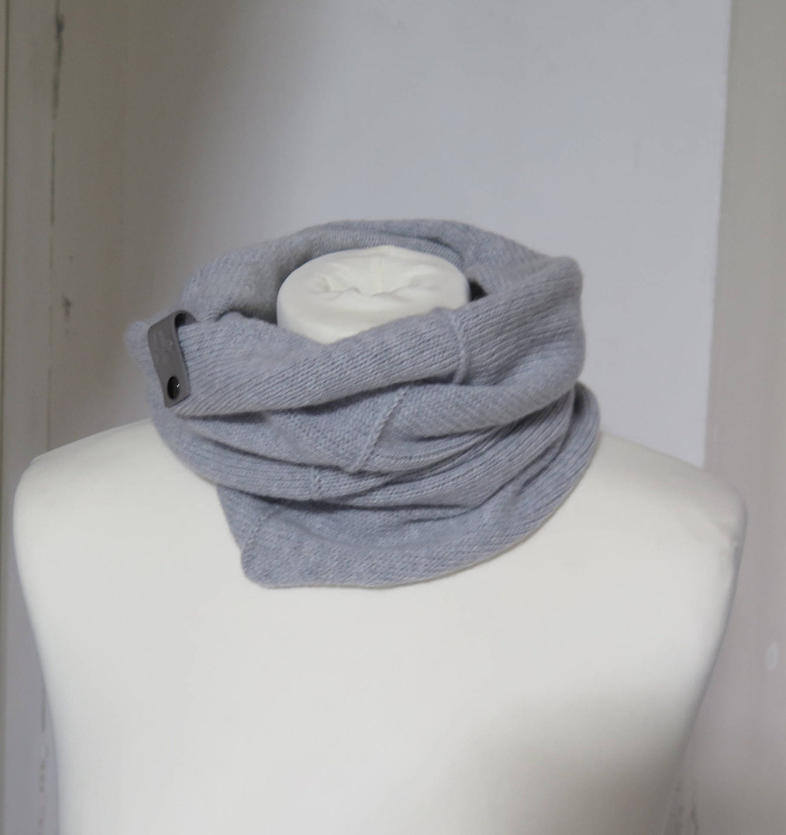 Cashmere Snood Cashmere Wool Scarf Knitted Cashmere Neck | Etsy