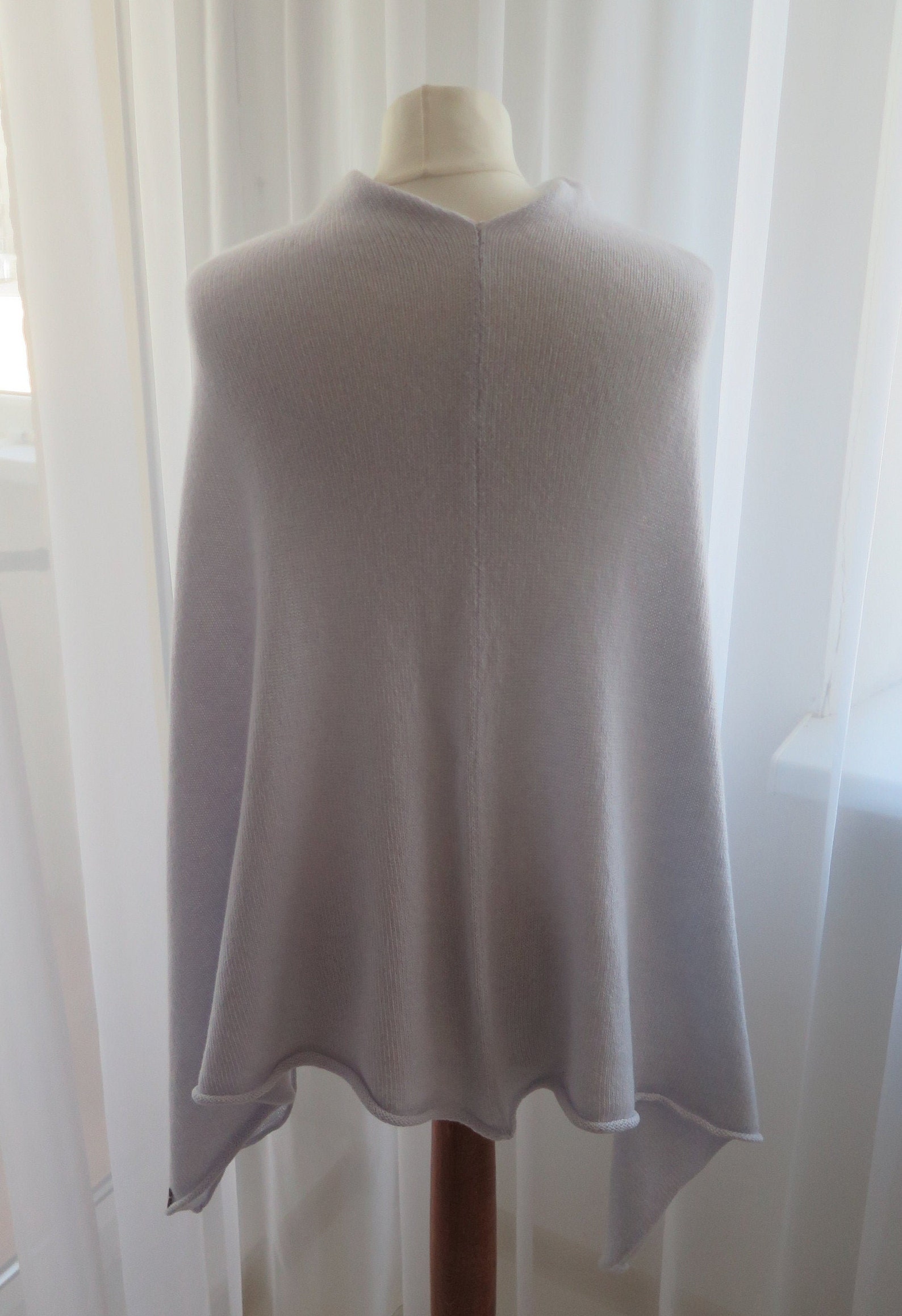 Cashmere Shrug Cape Wedding / Bridal Poncho Cashmere / Knitted Wool ...