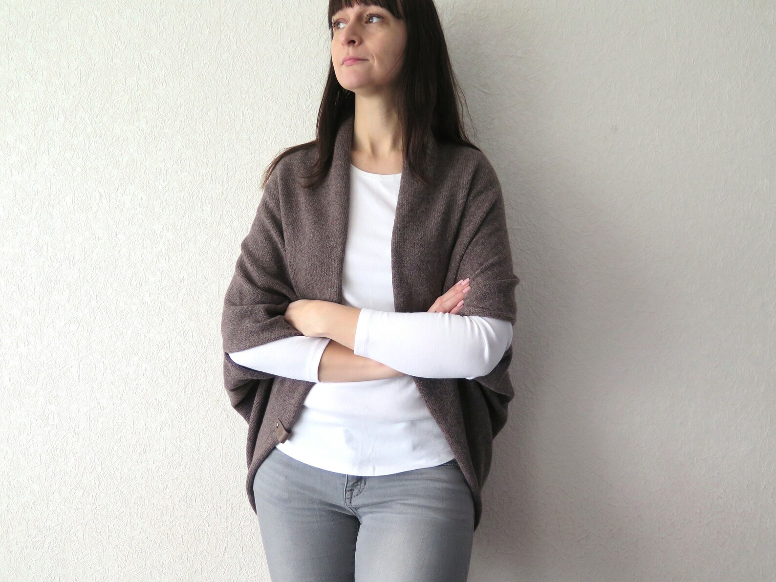 Cardigan Women, Womens Lightweight Knit Wrap, Knitted Cardigan, Woolen ...