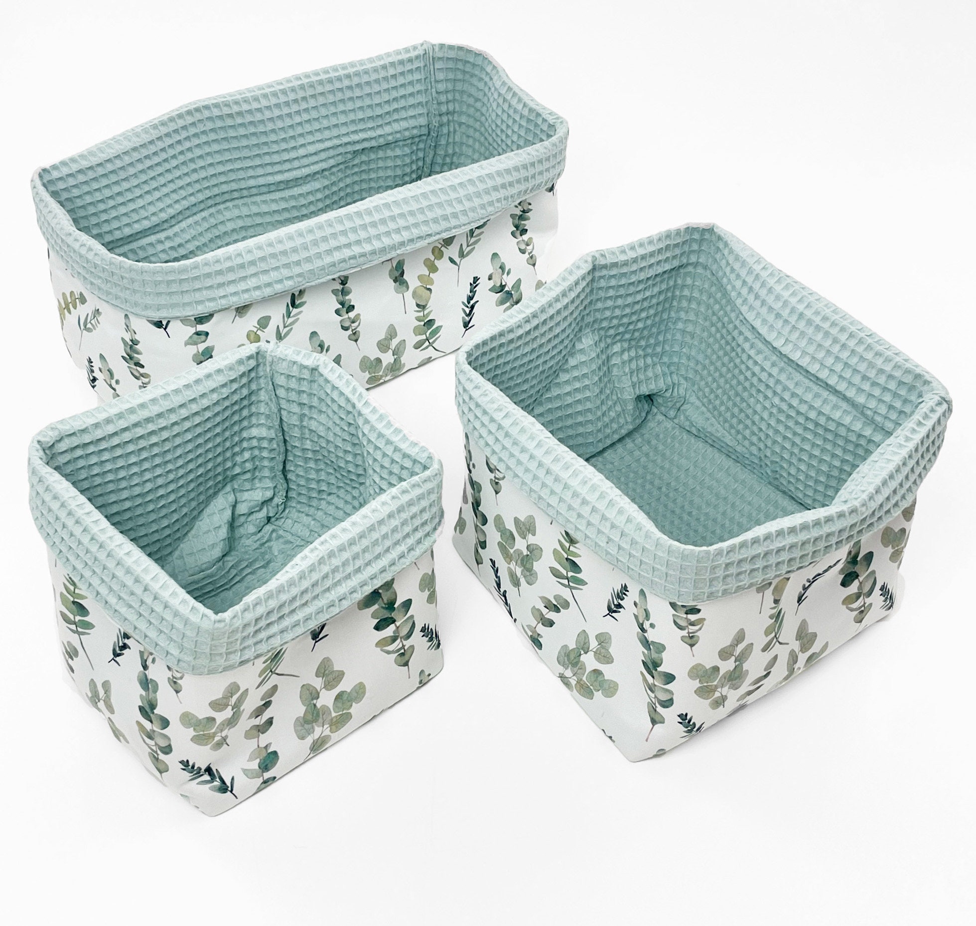 Panier de rangement table à langer bébé, ensemble de paniers 3 pièces ...