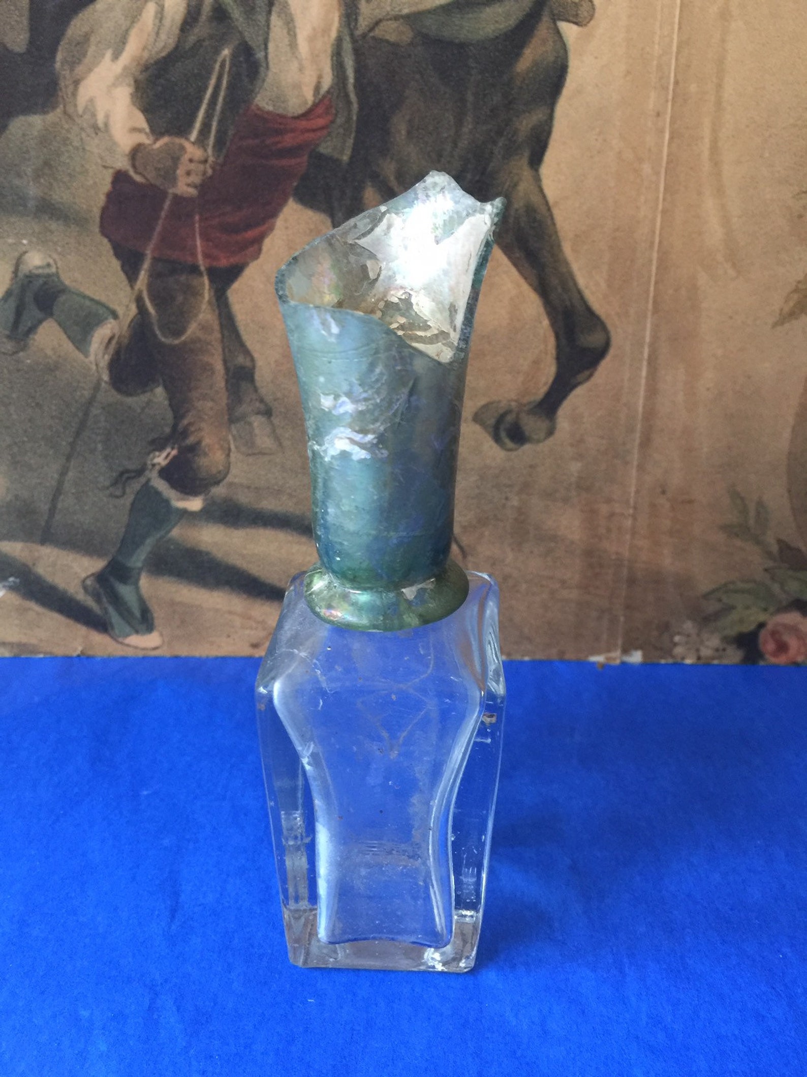 Glass Object of Antique Glass Archeological Findings Glass | Etsy