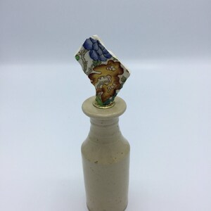 Ceramic Art Work, Mended, Broken Pottery, Sea Pottery, Victorian Bottle ...