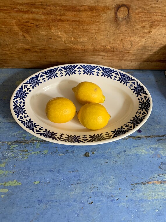 Dutch Blue and White Serving Platter Dutch Serving Dish | Etsy