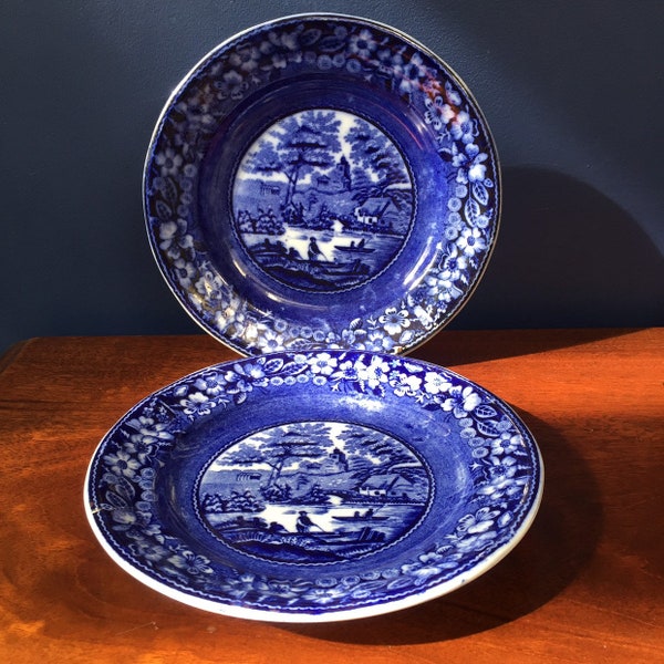 Blue Plate - Etsy