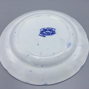 Antique Flow Blue Plate by GEORGE JONES & SONS Abbey 1790 - Etsy