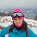 Women Hat in Neon Pink, Colorful Crochet Beanie, Ski or Snowboard Hat ...