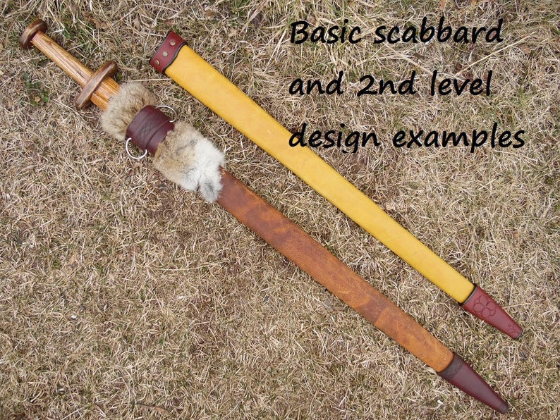 Custom Sword Scabbards. For Wood Metal and Larp Weapons | Etsy