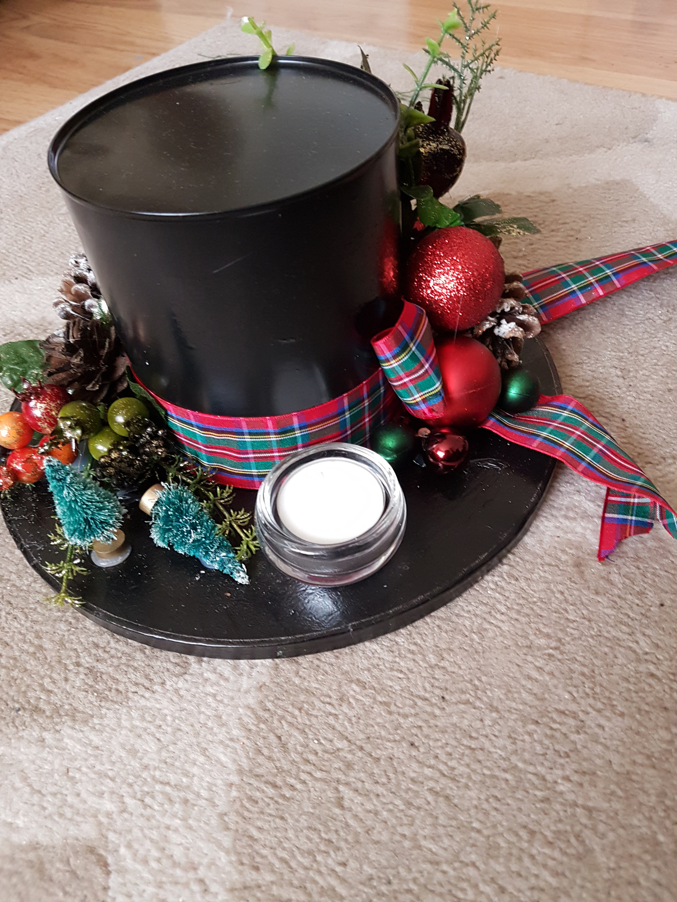 Festive Top Hat Table Decoration - Etsy