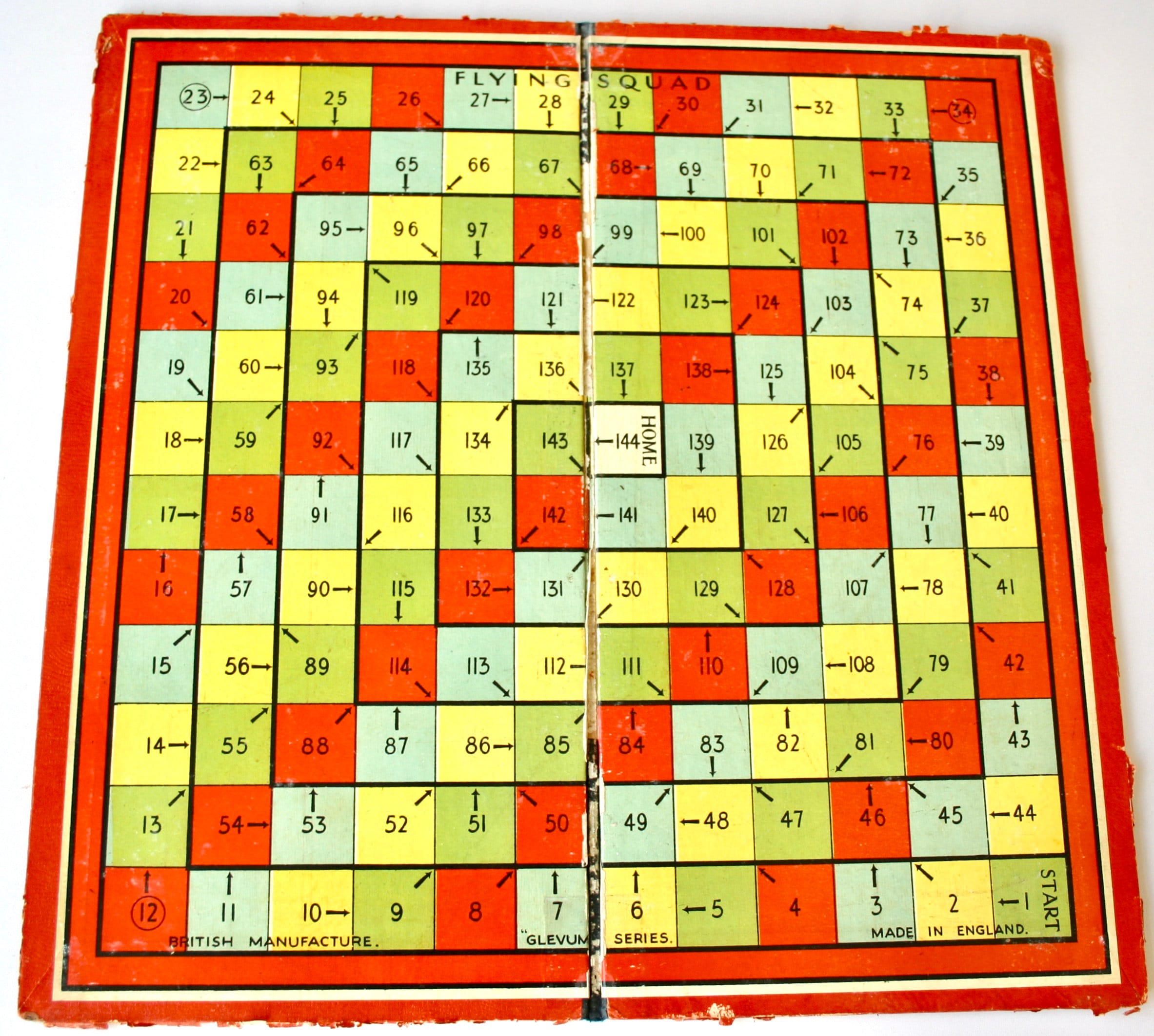 Extremely Rare 1934 FLYING SQUAD GLEVUM Game - Board Only - Etsy