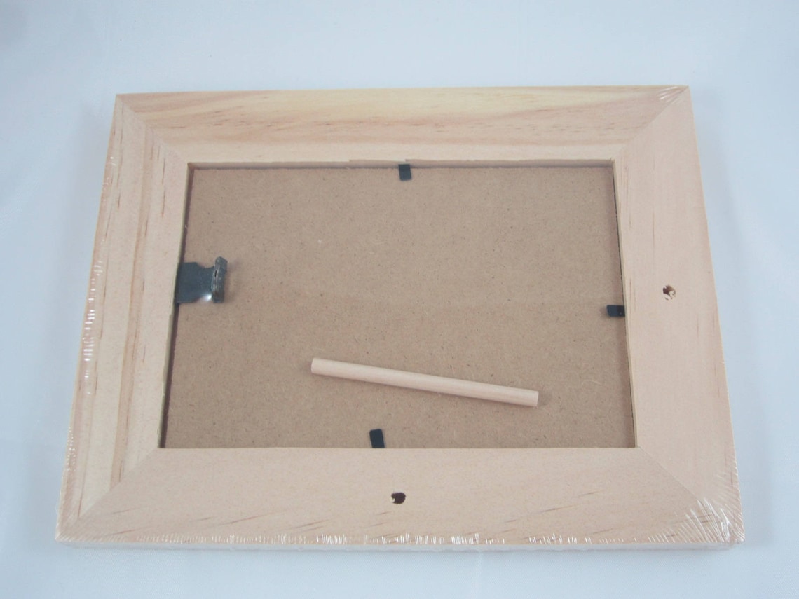 Diy Craft Kit Diy Picture Frame Decorate Your Own Wooden Picture Frame ...