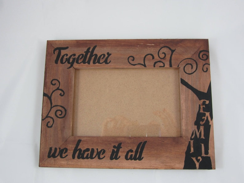 Diy Craft Kit Diy Picture Frame Decorate Your Own Wooden Picture Frame ...