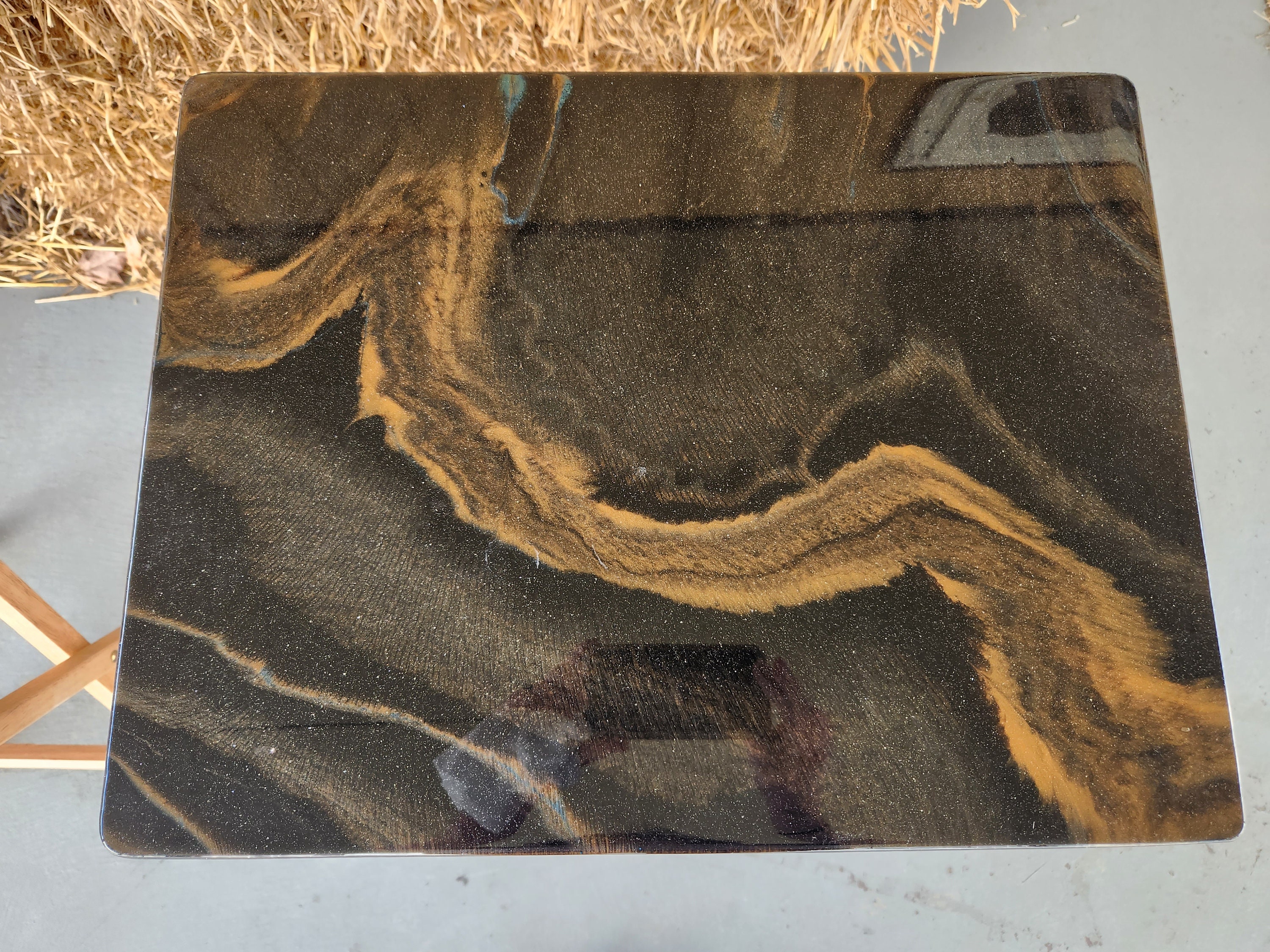 Tv Tray With Foldable Legs, Portable Tray Table for Serving Breakfast ...