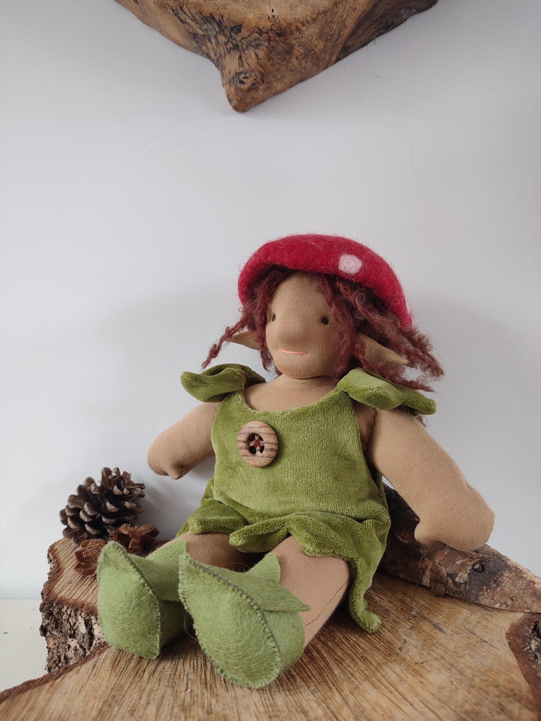 Poppy Waldorf Inspired Doll Hobbit - Etsy