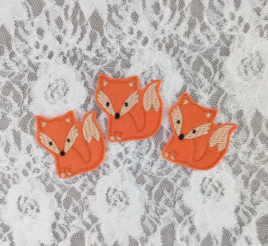 Woodland Fox Embroidery Design Instant Download 4x4 and 5x7 Hoop Fox ...